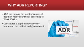 Reporting and Management of Adverse Drug Reaction | PPTX