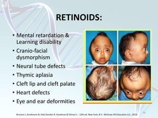 ADVERSE DRUG REACTIONS: TERATOGENICITY, MUTAGENICITY AND ...
