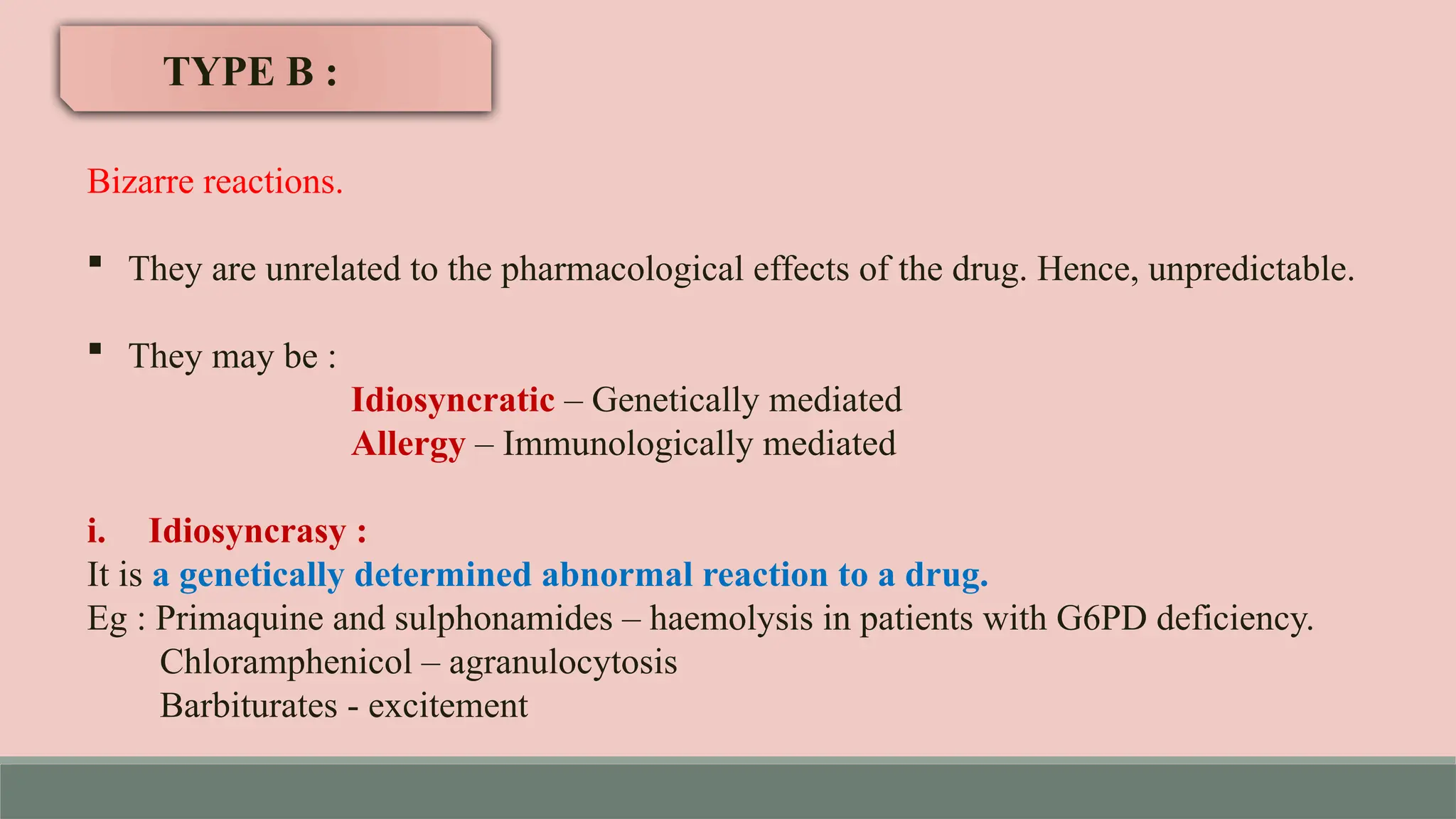 ADVERSE DRUG REACTIONS- BPHARM SECOND YEAR STUDENTS | PPTX