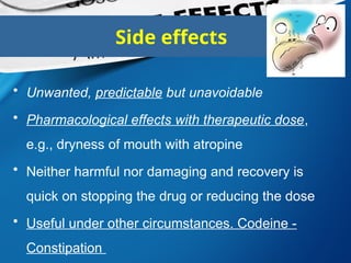 Adverse drug reactions department of pharmacy | PPT