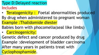Adverse drug reactions.pdf Dosage form, Pharm D Topic, Mbbs Topic | PDF