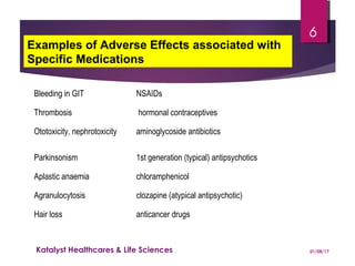 Adverse Drug Reactions - Katalyst HLS | PPT