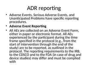 Adverse drug reactions ppt and reporting of such reactions | PPT