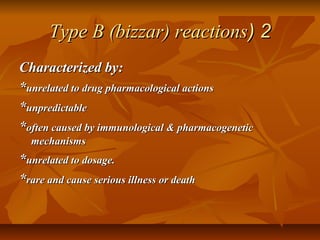 Adverse drug reactions (adr) | PPT