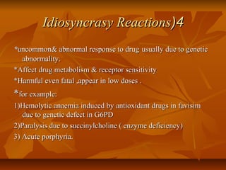 Adverse drug reactions (adr) | PPT