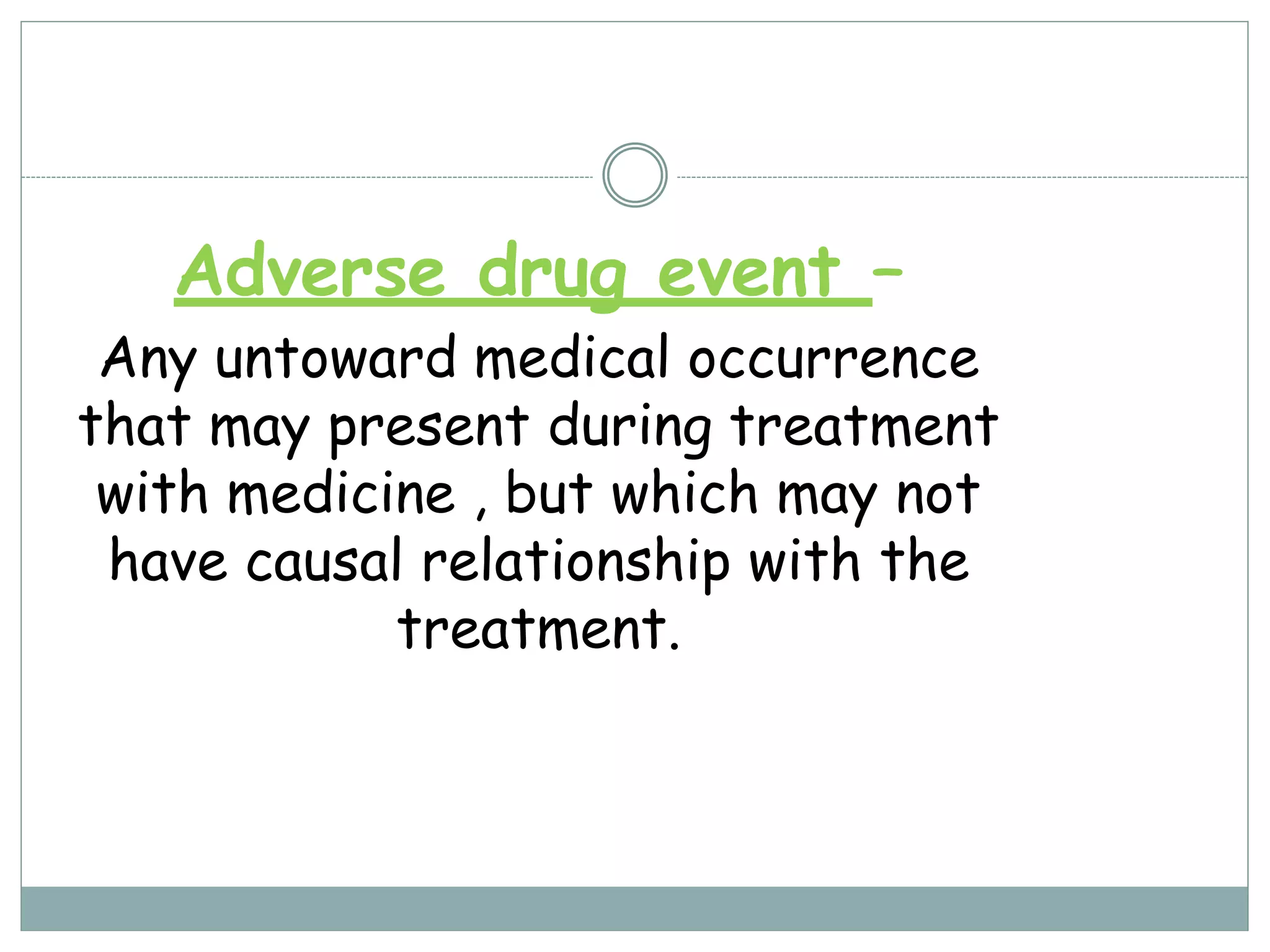 Adverse drug reactions and drug interactions | PPTX