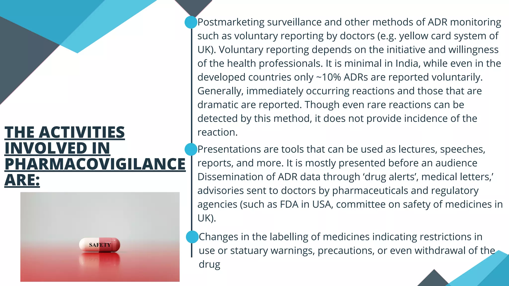 Adverse drug reactions, Drug interactions, Drug discovery and clinical ...