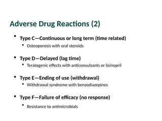 Adverse Drug Reactions notes.ppt presentation | PPT