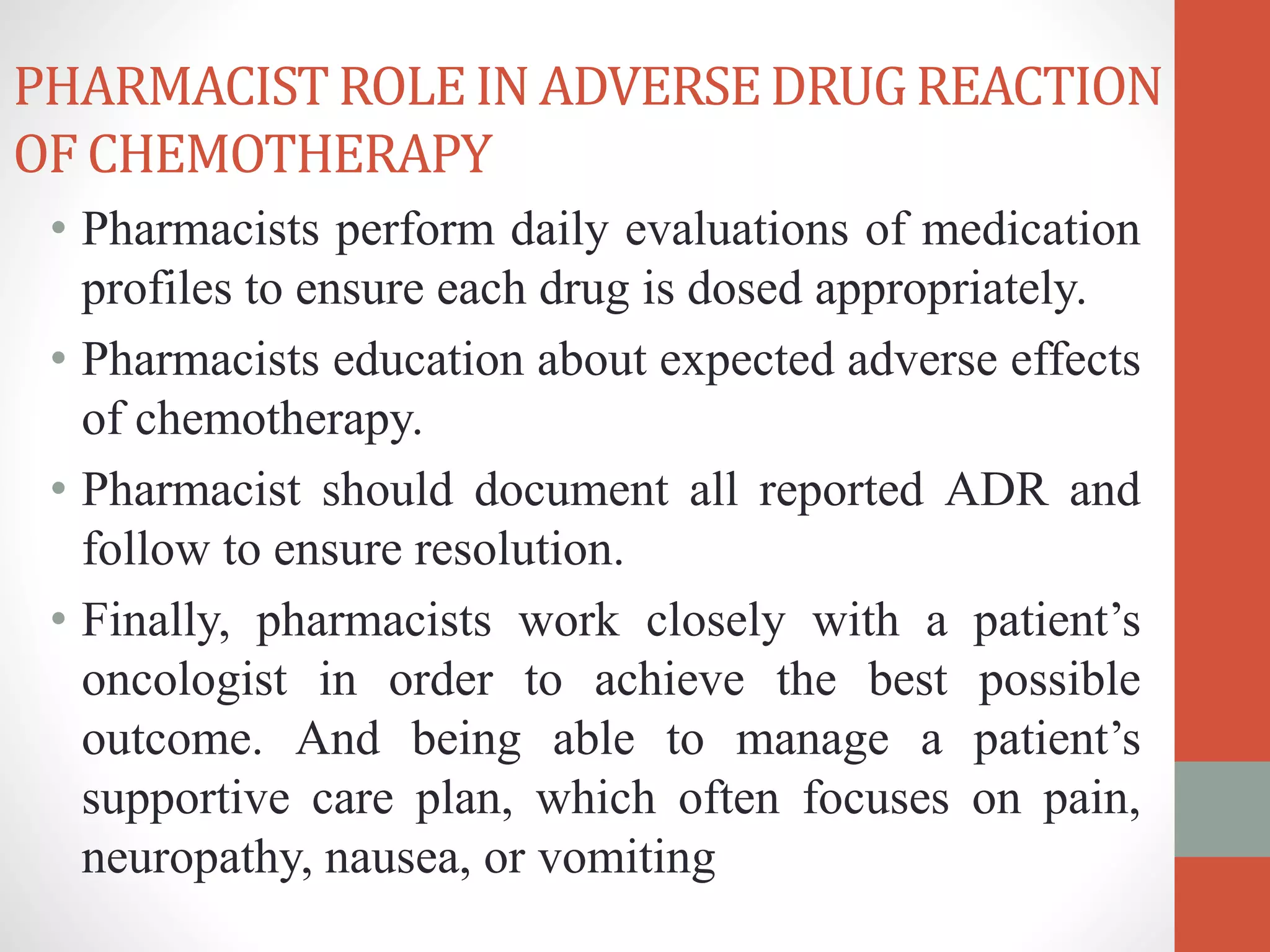 Adverse Drug Reactions of Chemotherapy 1.pptx