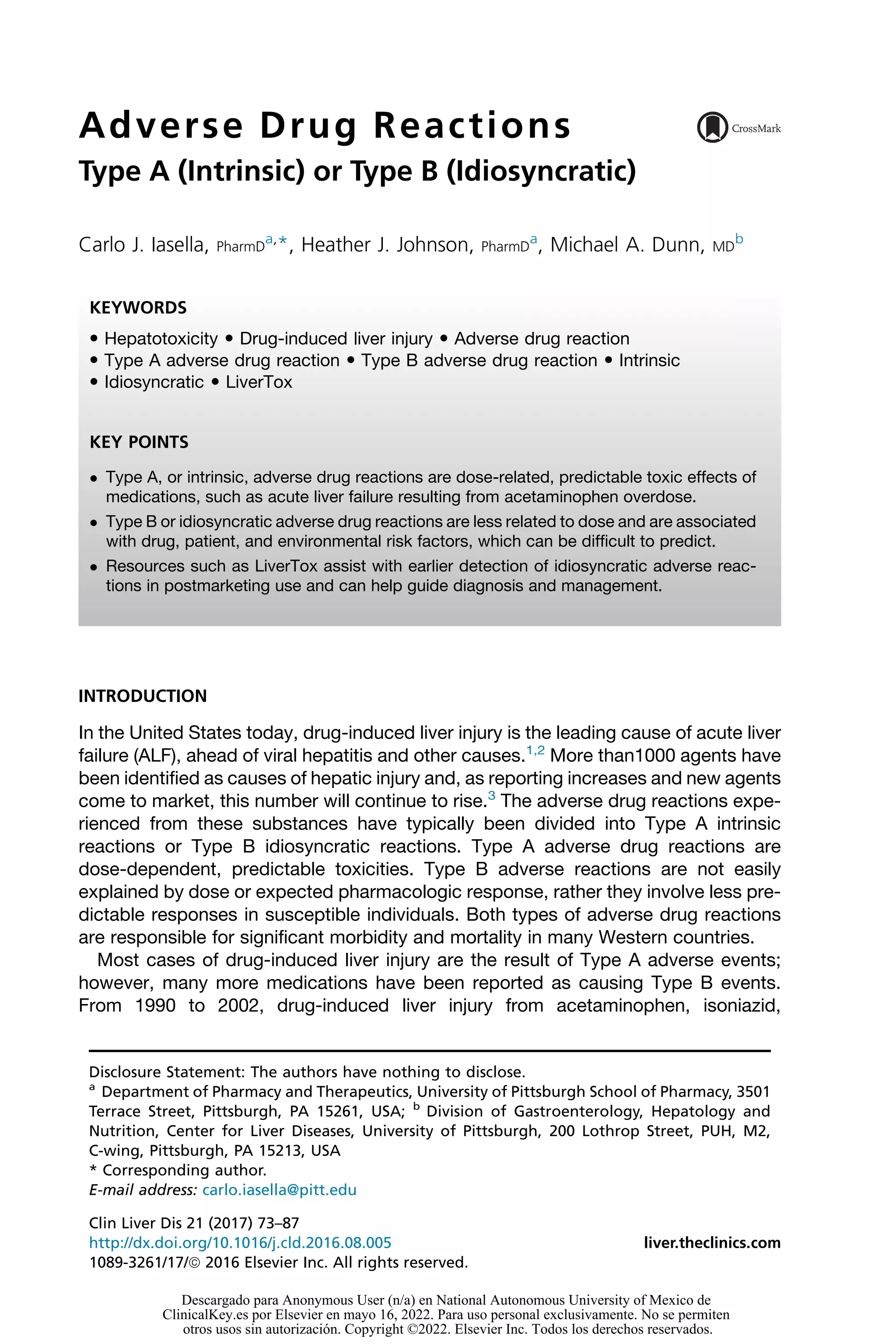 Adverse Drug Reactions type a and type b.pdf