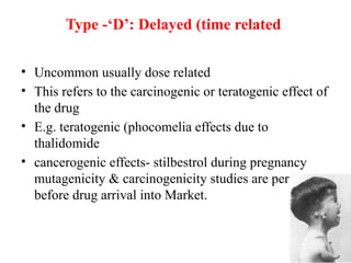 General pharmacology (Adverse drugs reactions ) | PPTX