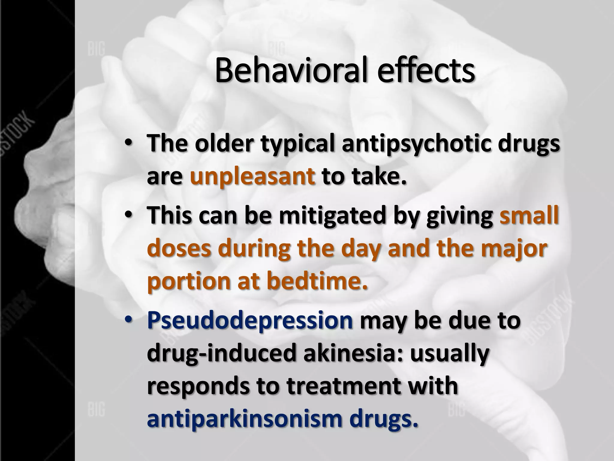 Adverse effects of antipsychotic drugs | PPSX