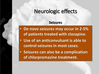 Adverse effects of antipsychotic drugs | PPSX