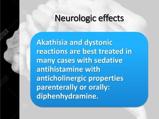 Adverse effects of antipsychotic drugs | PPSX