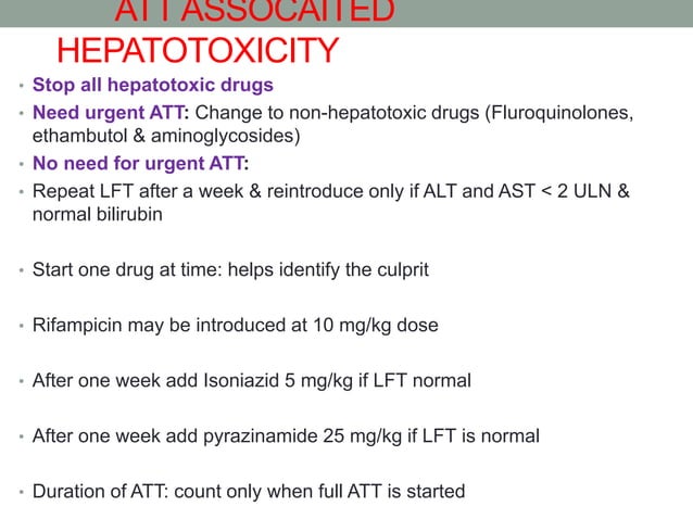 adverse effects of ATT.pptx | Digestive Disorders | Diseases and Conditions
