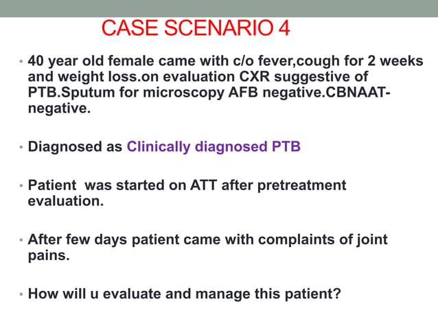 adverse effects of ATT.pptx | Digestive Disorders | Diseases and Conditions