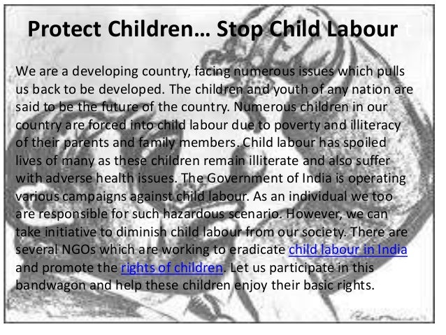 Adverse effects of child labour in india