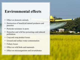 Harmful Effects Of Pesticides
