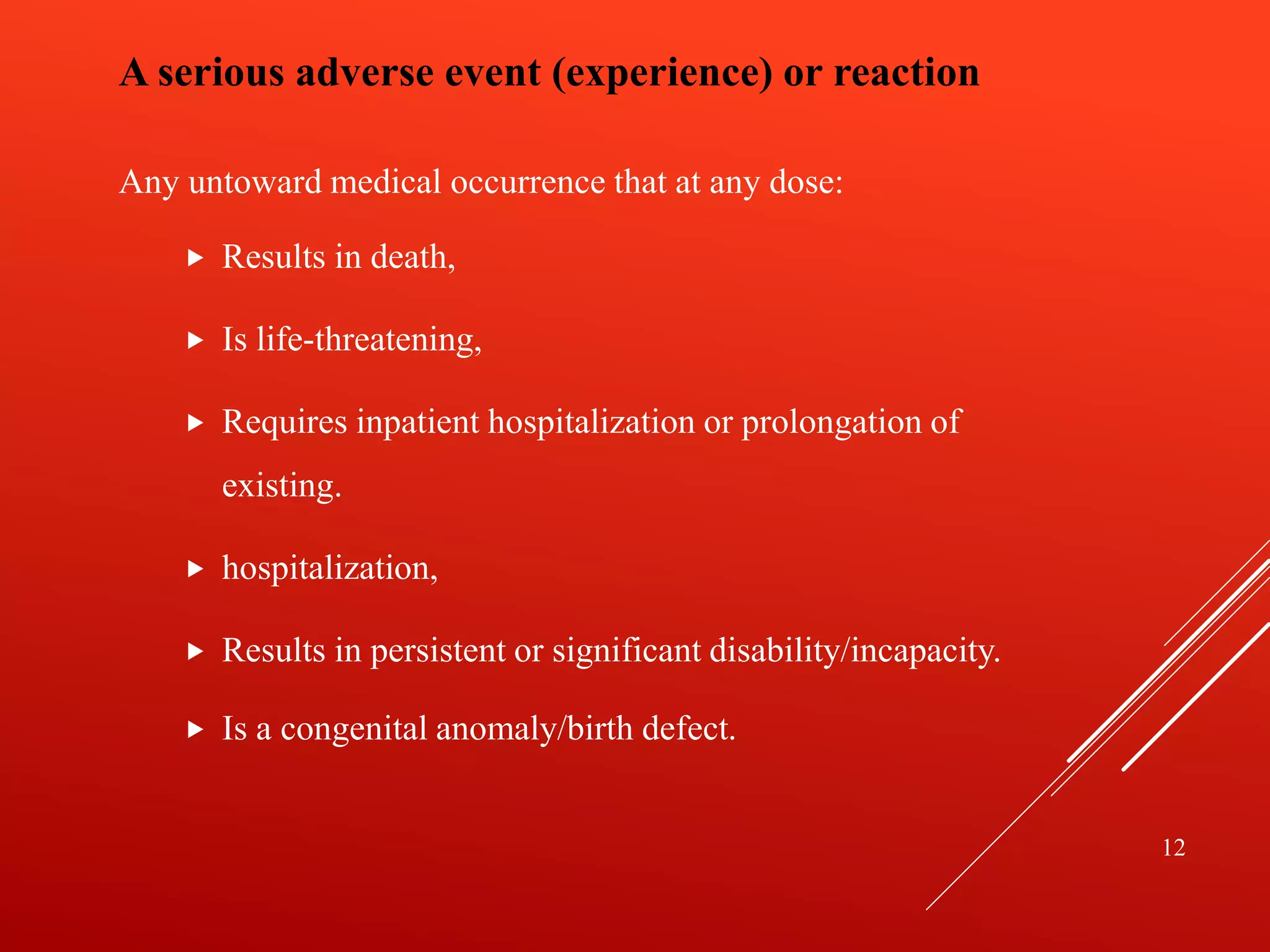Adverse event reporting | PPT