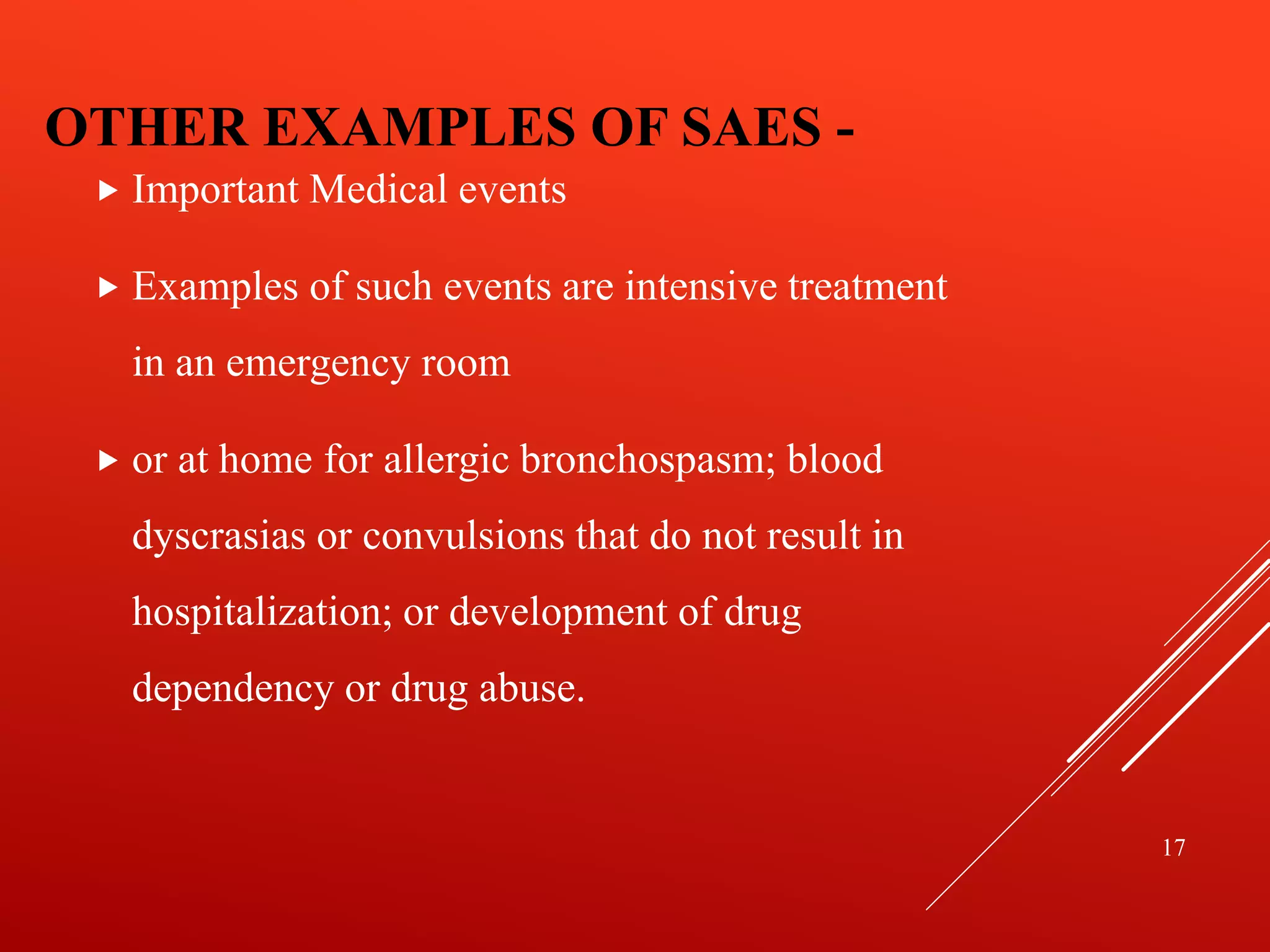 Adverse event reporting | PPT