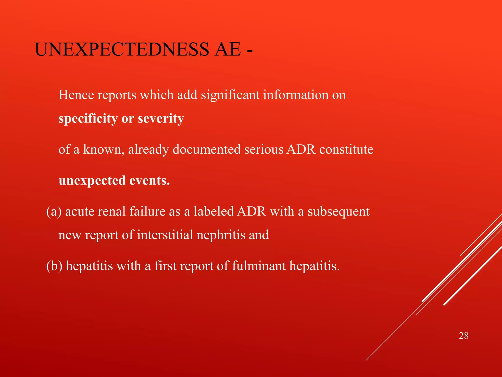 Adverse event reporting | PPT