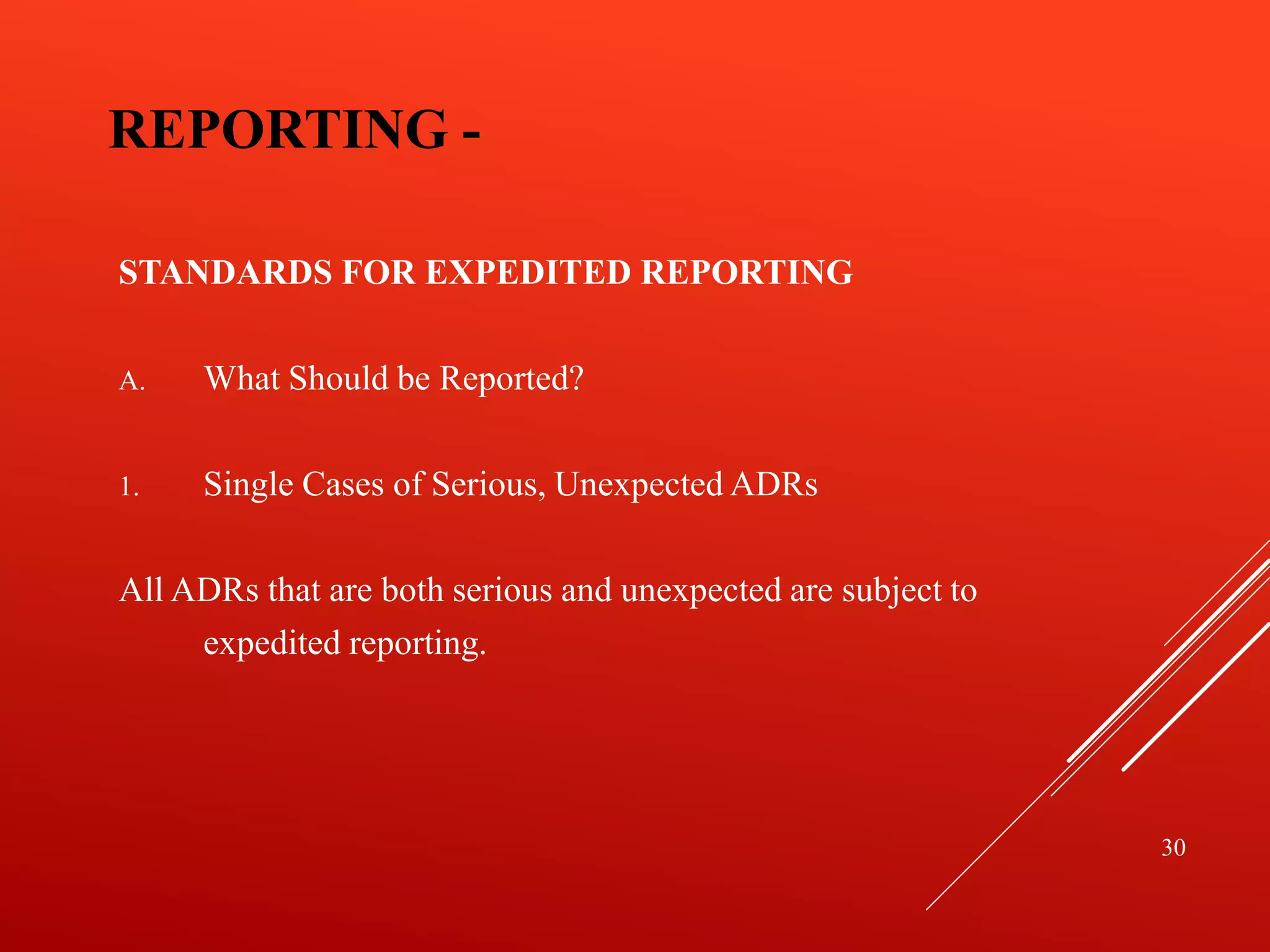 Adverse event reporting | PPT