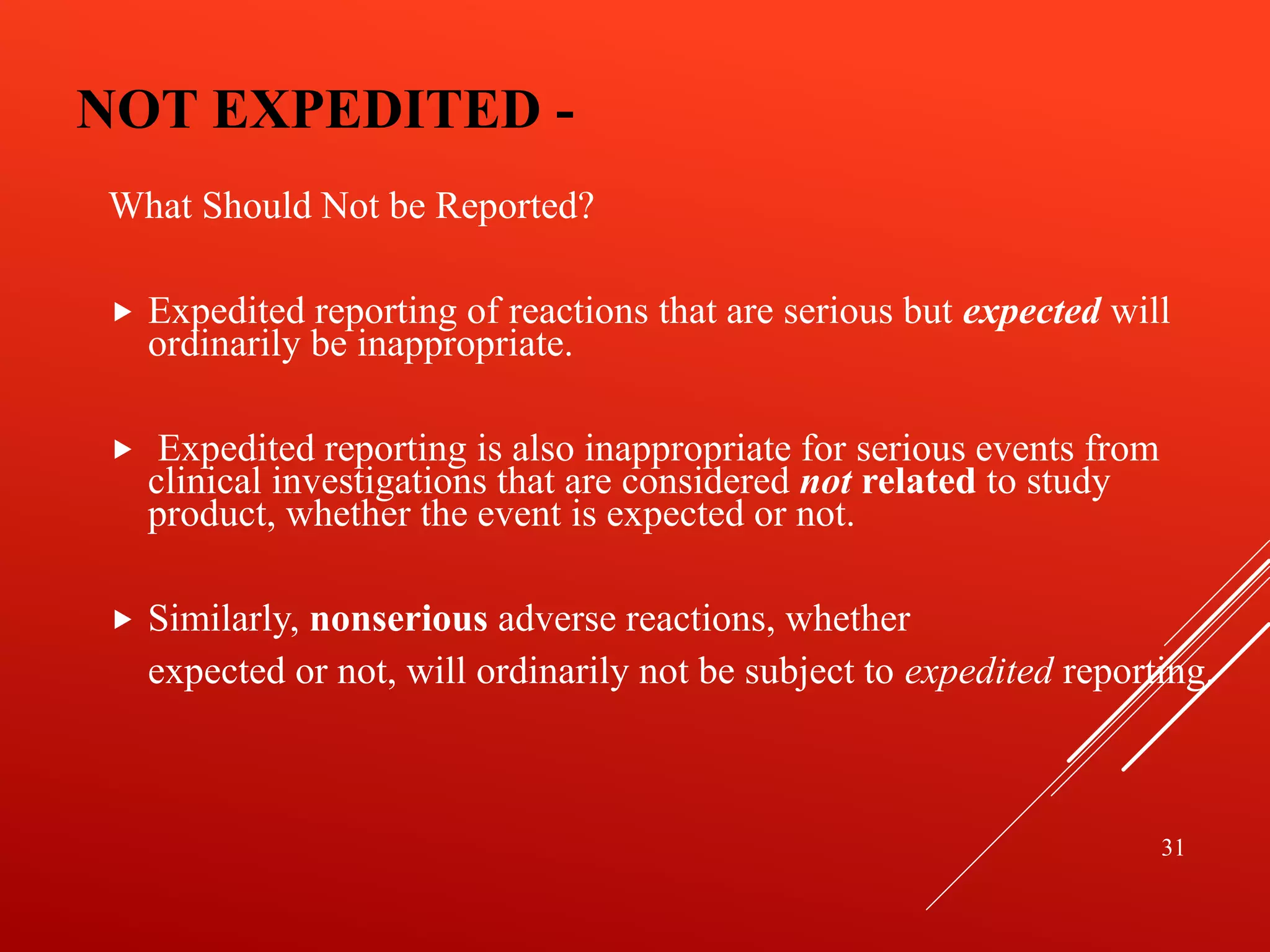 Adverse event reporting | PPT