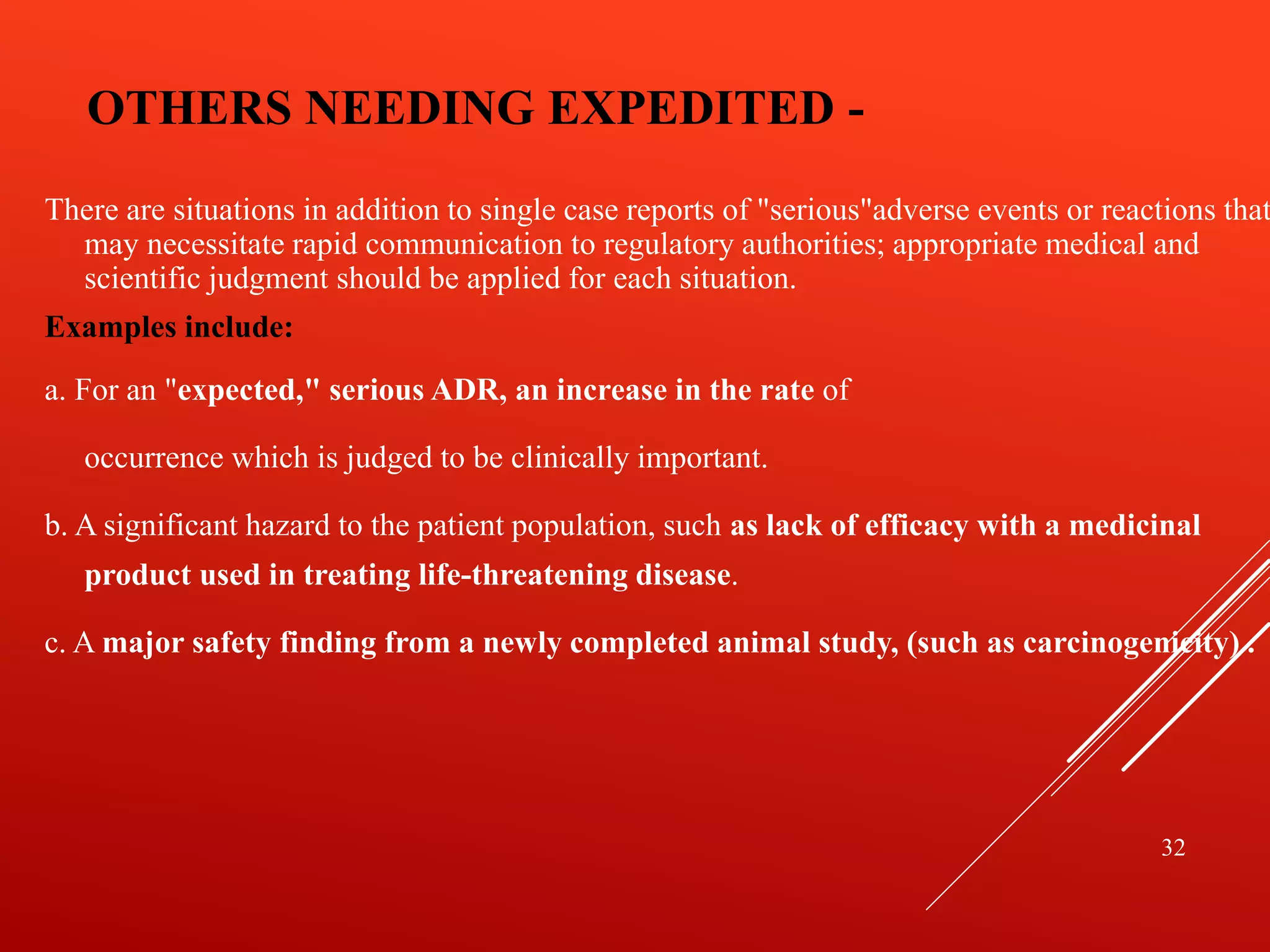 Adverse event reporting | PPT