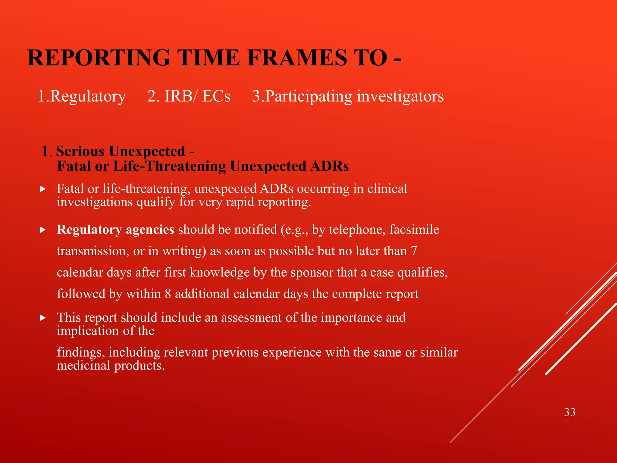 Adverse event reporting | PPT