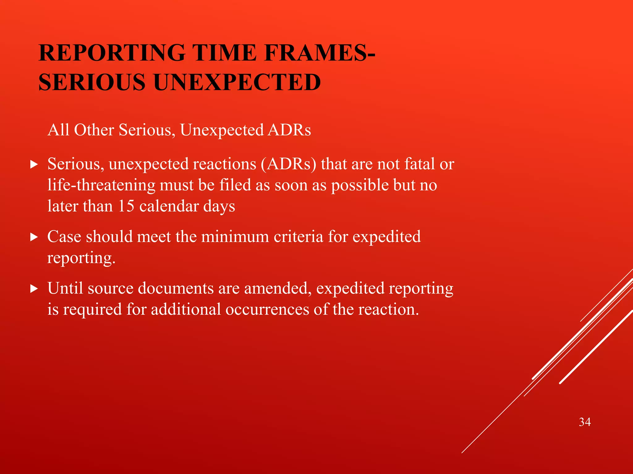 Adverse event reporting | PPT