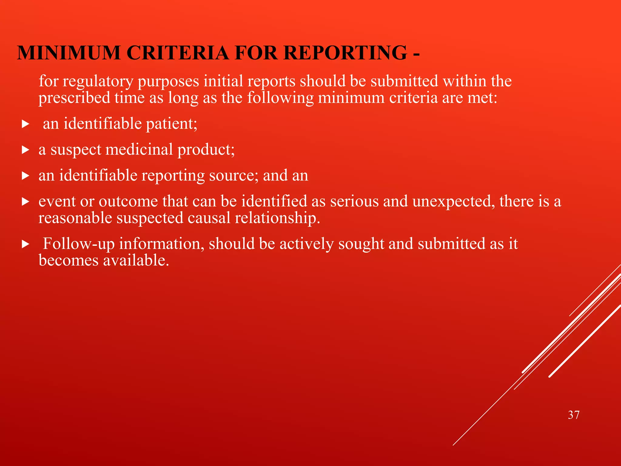 Adverse event reporting | PPT