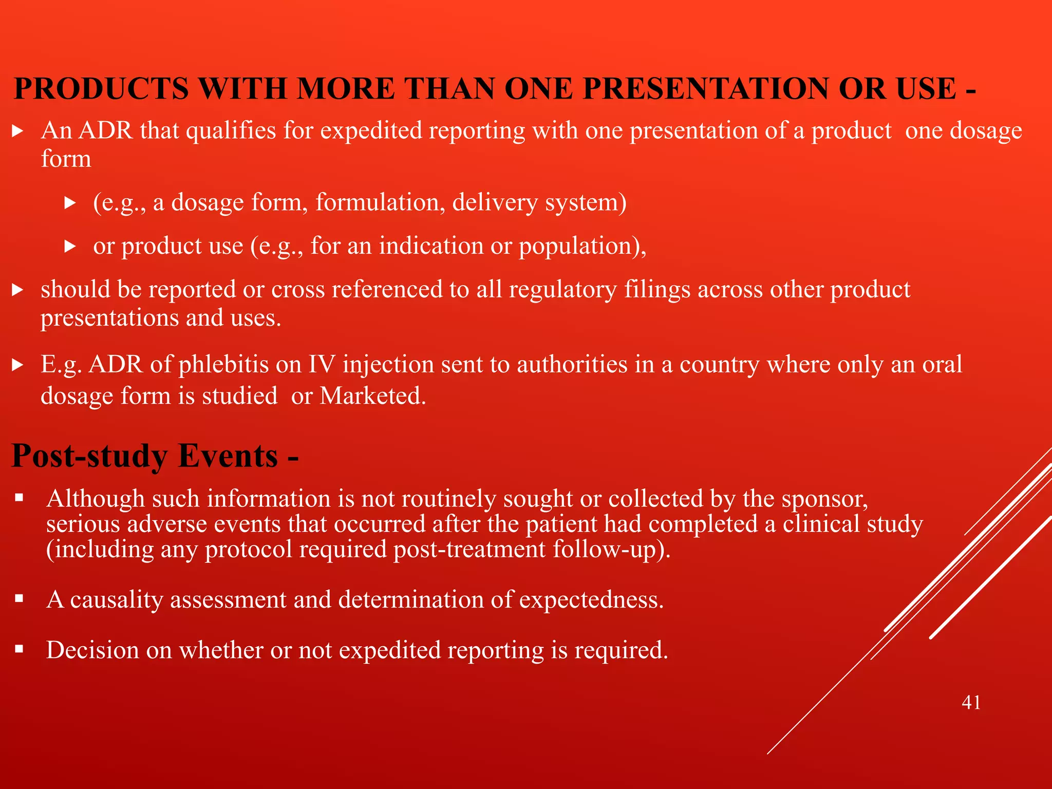 Adverse event reporting | PPT