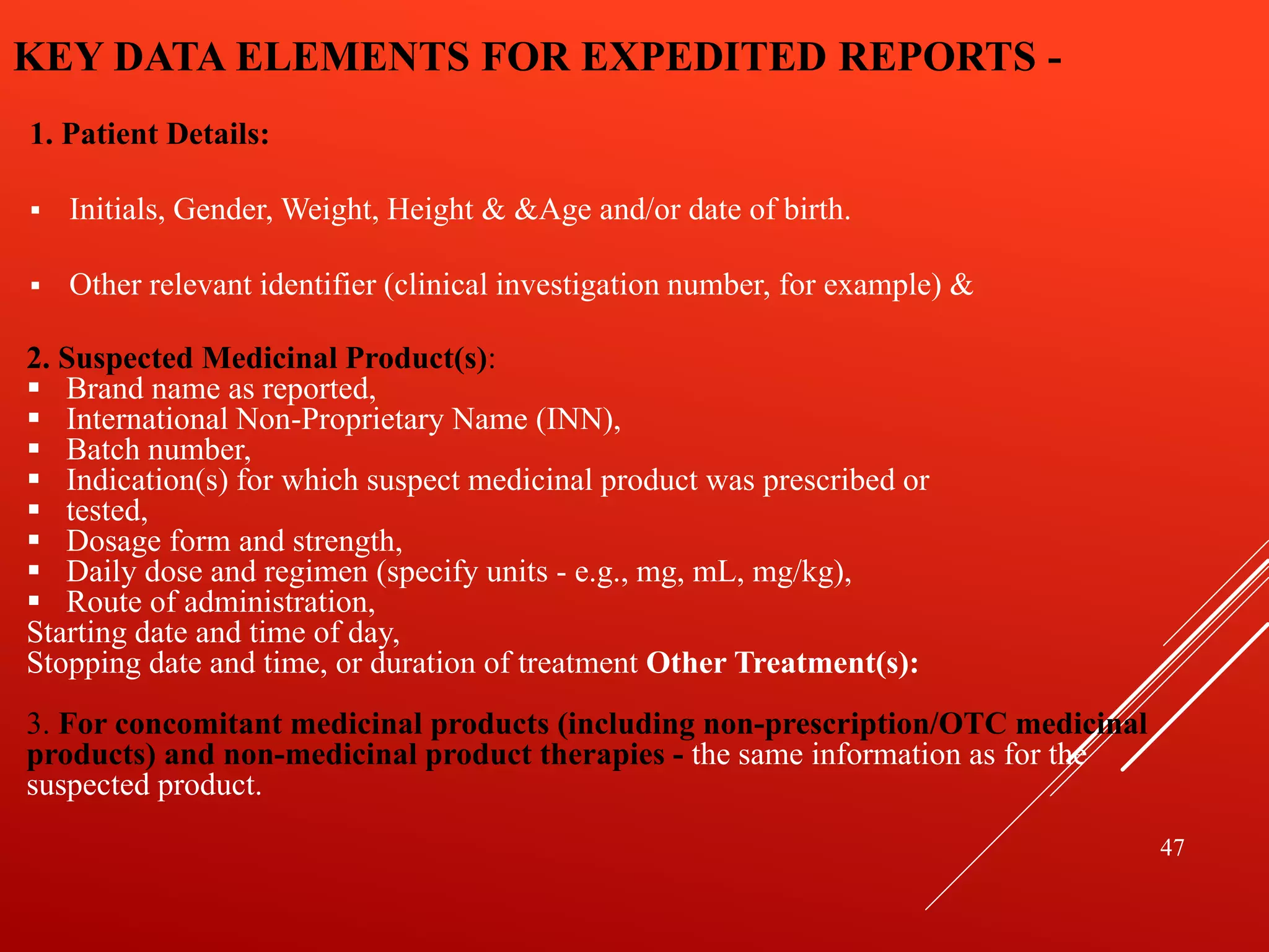 Adverse event reporting | PPT