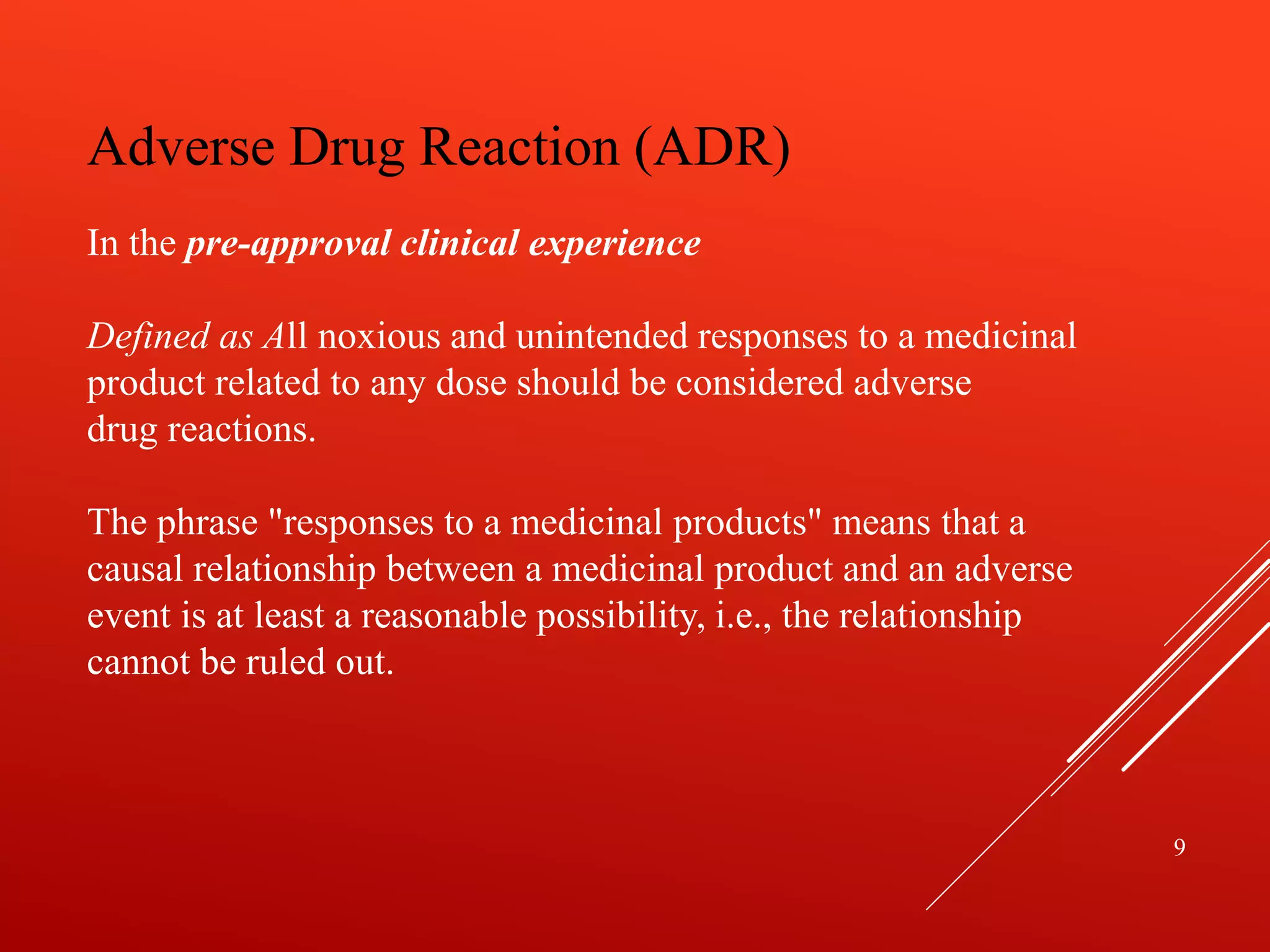 Adverse event reporting | PPT