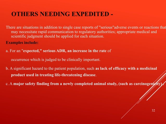 Adverse event reporting | PPT