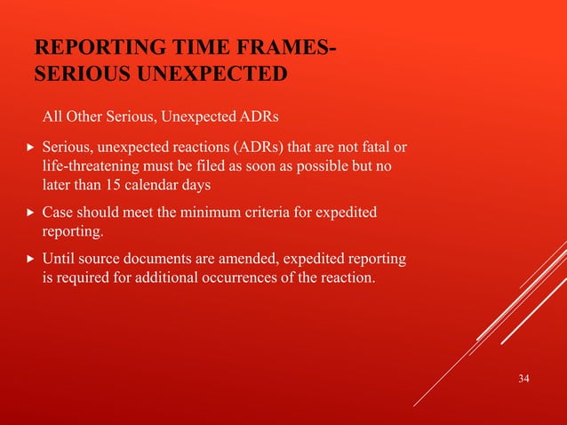 Adverse event reporting | PPT