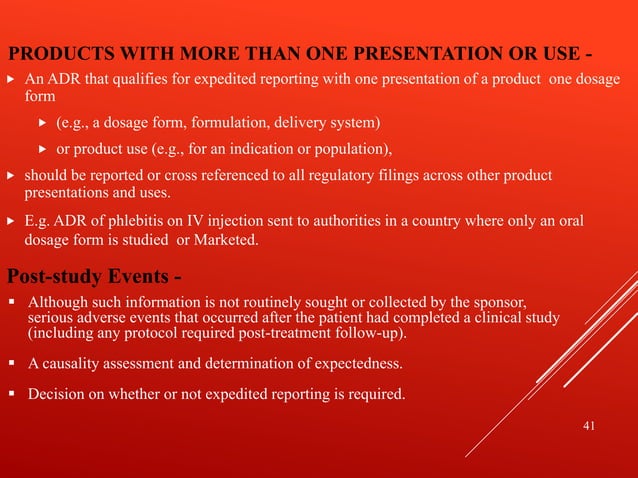 Adverse event reporting | PPT