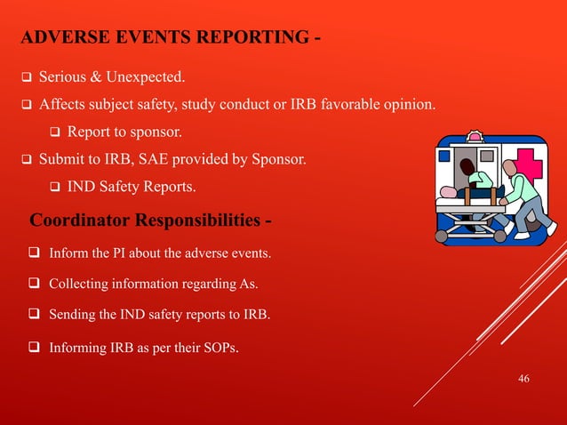 Adverse event reporting | PPT