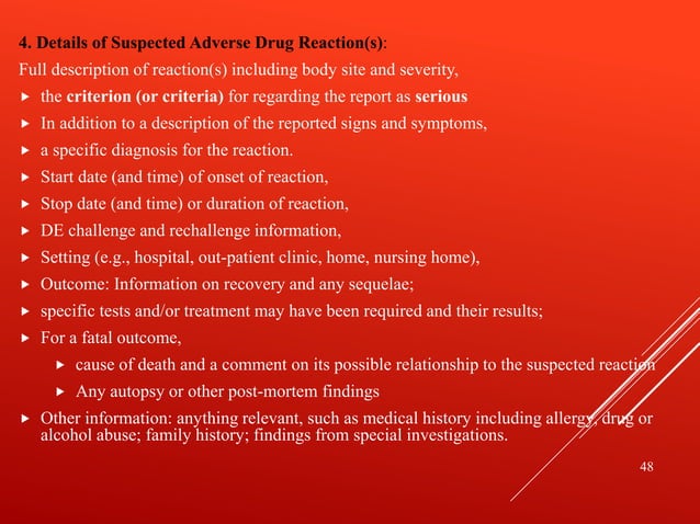 Adverse event reporting | PPT