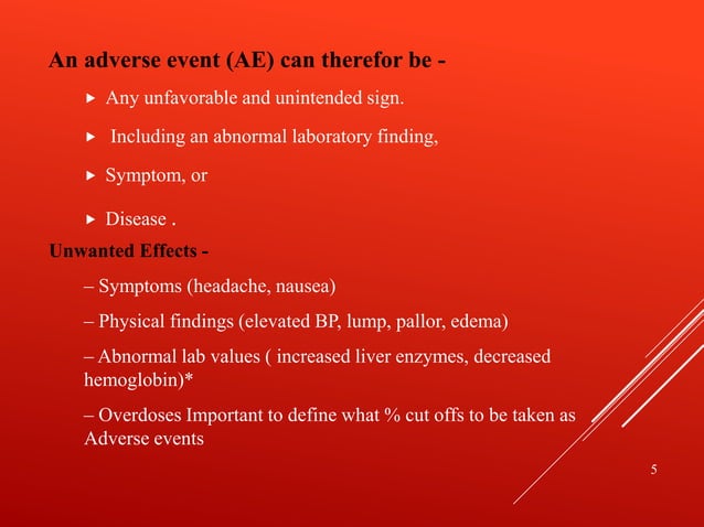 Adverse event reporting | PPT
