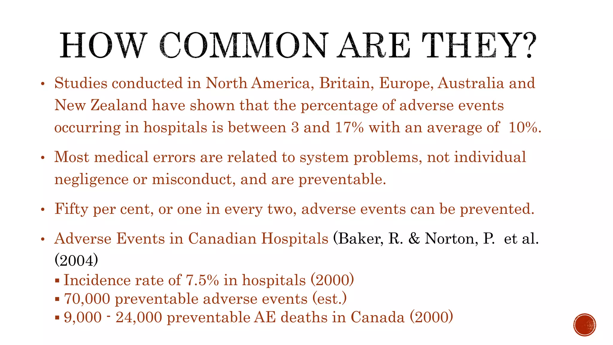 Adverse event reporting ppt | PPTX
