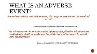 Adverse event reporting ppt | PPTX