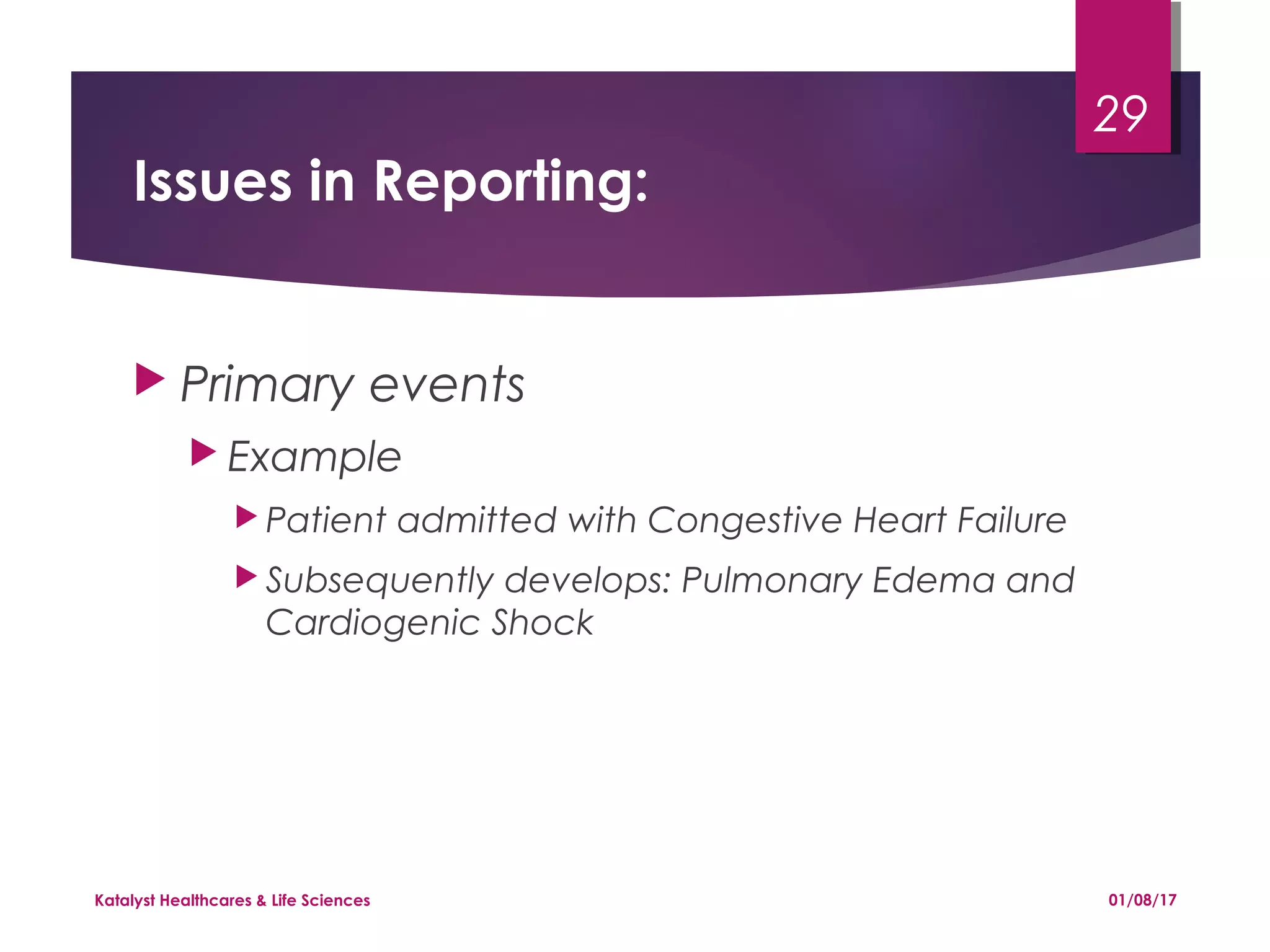 Adverse Events and Serious Adverse Events - Katalyst HLS | PPT