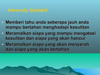 Adversity quotient.ppt (for share) | PPT