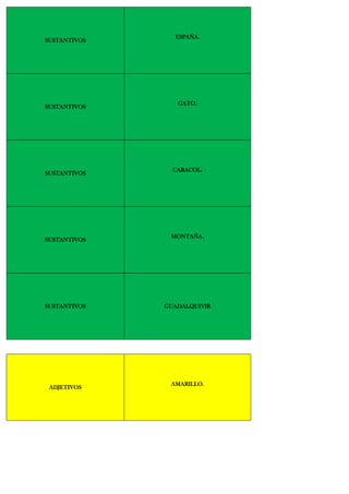 juego de mesa de adjetivos, verbos y sustantivos (ADVERSUS) | PDF