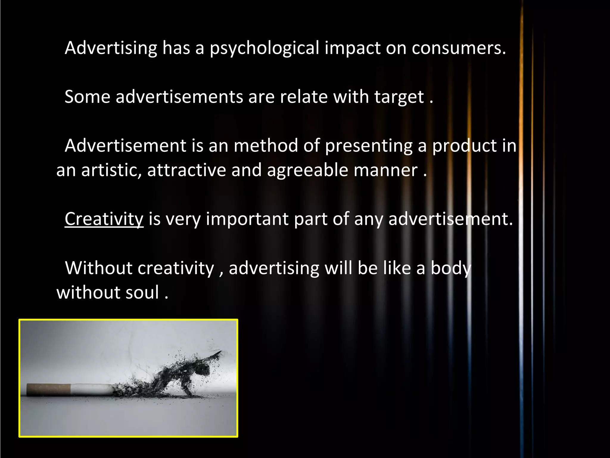 Features of Advertisements | PPT