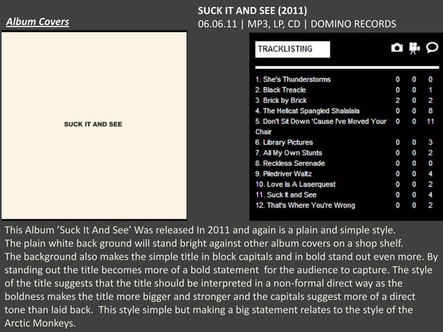 Album covers and digipaks | PPTX