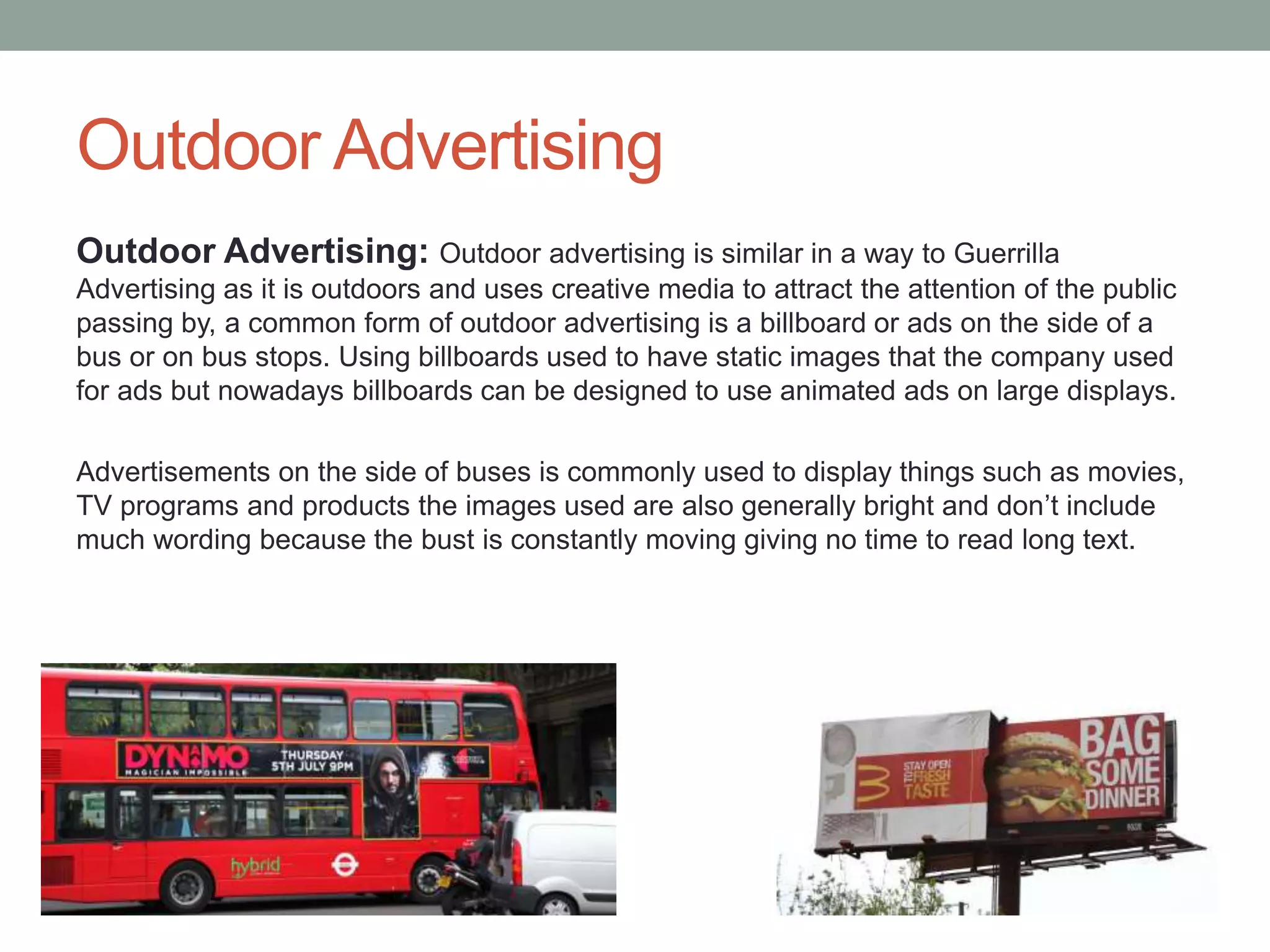 Types Of Advertisement | PPT