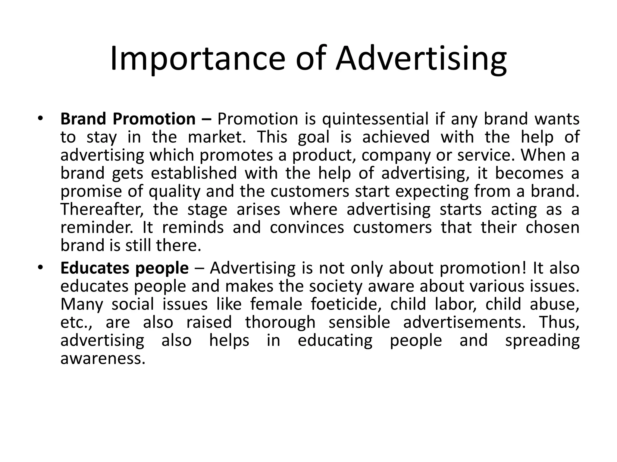 Advertisement | PPTX