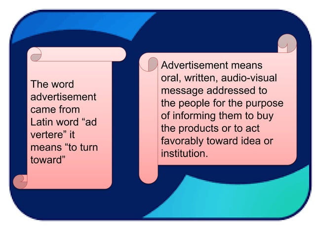 Advertisement | PPTX